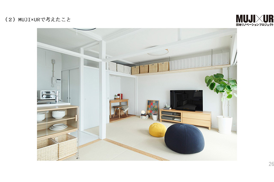 トークイベント「MUJI×UR 10周年記念トークイベント『これまで』と『これから』」 | MUJI×UR 団地リノベーションプロジェクト | 無印良品の家